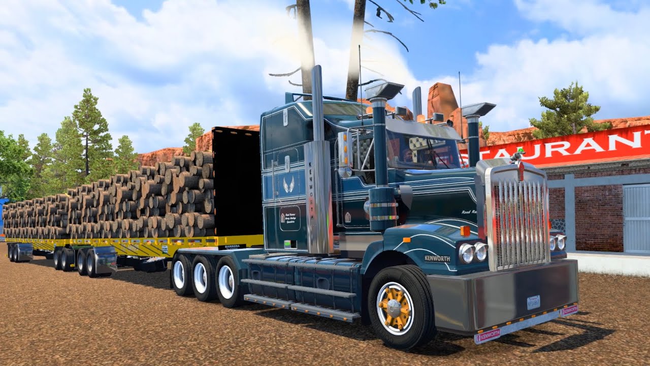 Descargar Kenworth T404st para ATS 1.44 🌎Mapa De Sierra Madre😁😅 - YouTube
