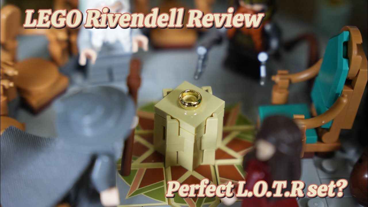 (2023) LEGO 10316 The Lord of the Rings: Rivendell Build & Review - YouTube