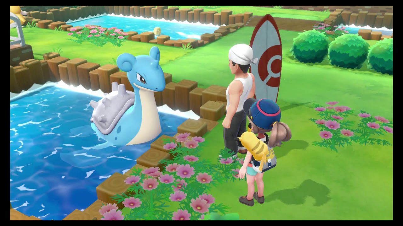 Pokemon Let's Go Pikachu Secret Technique Sea Skim - YouTube