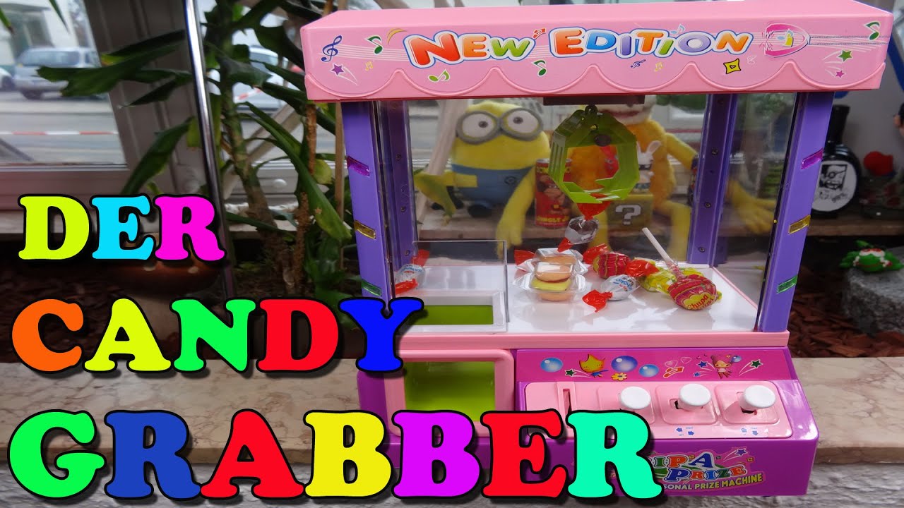 "DER CANDY GRABBER SÜSSIGKEITEN-AUTOMAT" -Vorstellung - YouTube