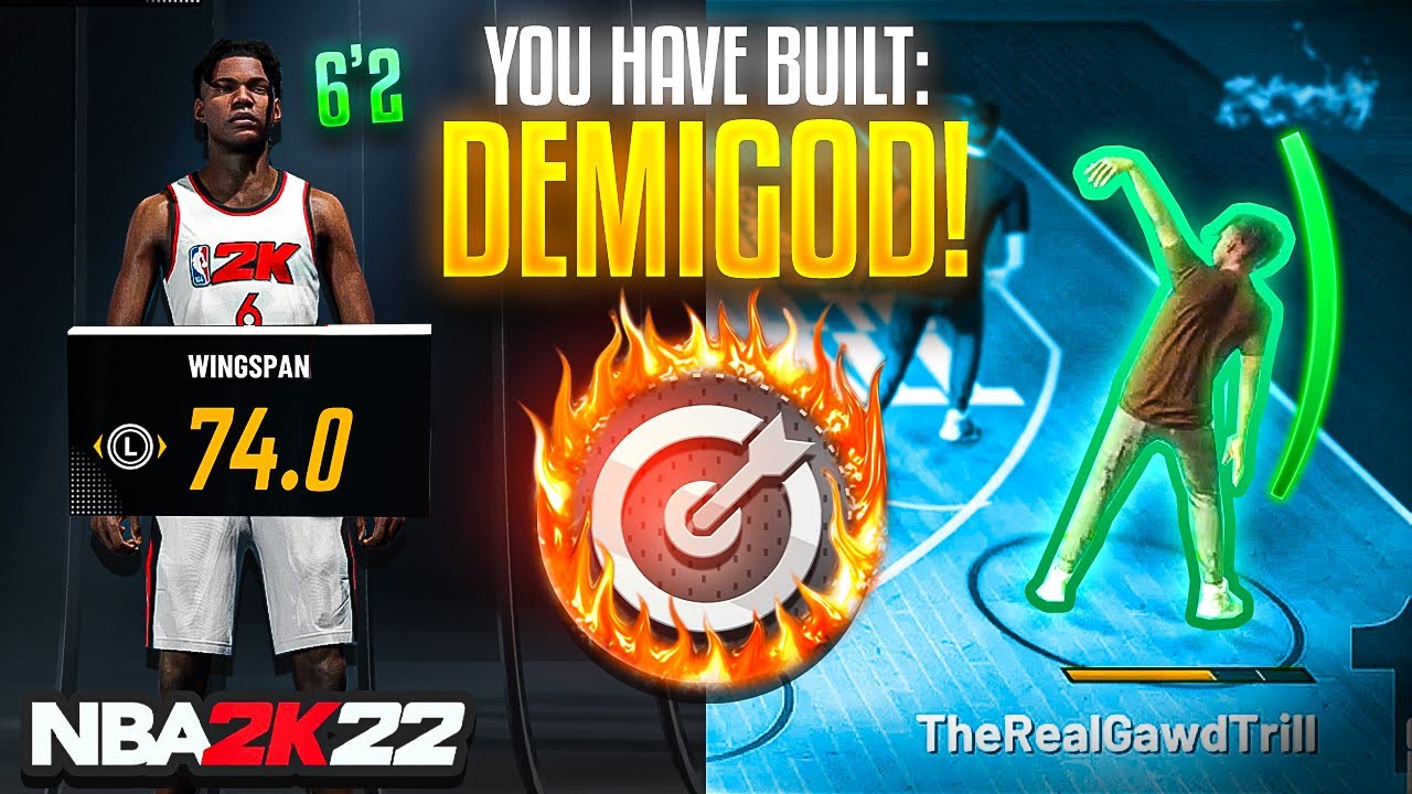 I CREATED A 6’2 SPEEDBOOSTING SHARPSHOOTING DEMIGOD ON NBA 2K22! (MY ...