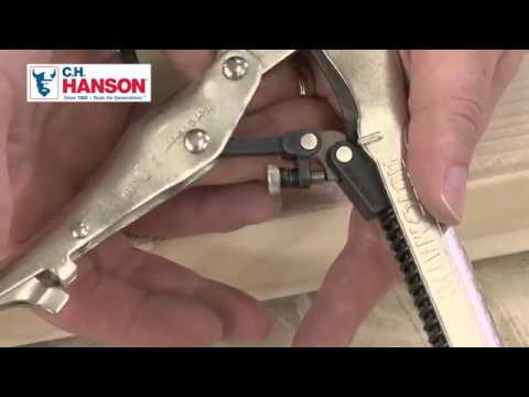 CH Hanson Automatic 25cm 10" Locking Plier / Wrench Mole Grip Grips ...