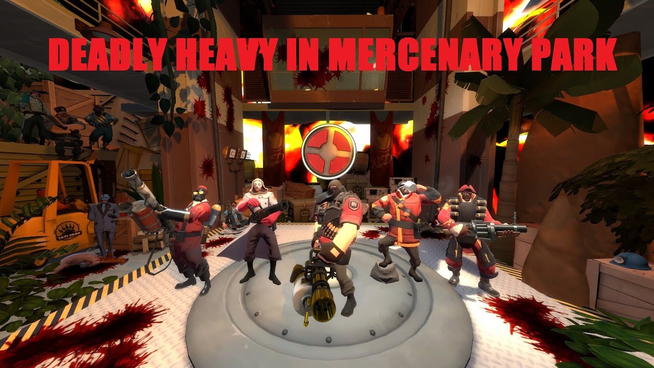 Deadly Heavy in Mercenary Park Red team part 2 - YouTube