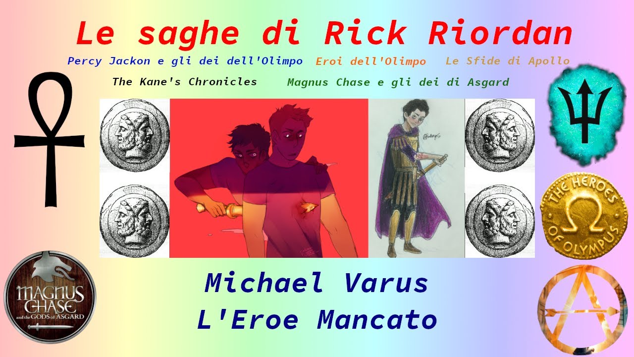 Riordanverse Michael Varus + la serie va in pausa - YouTube