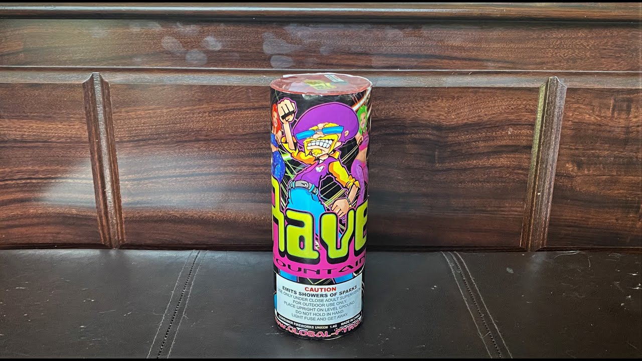 Liberty Bell Brand Fireworks - Rave Fountain - YouTube