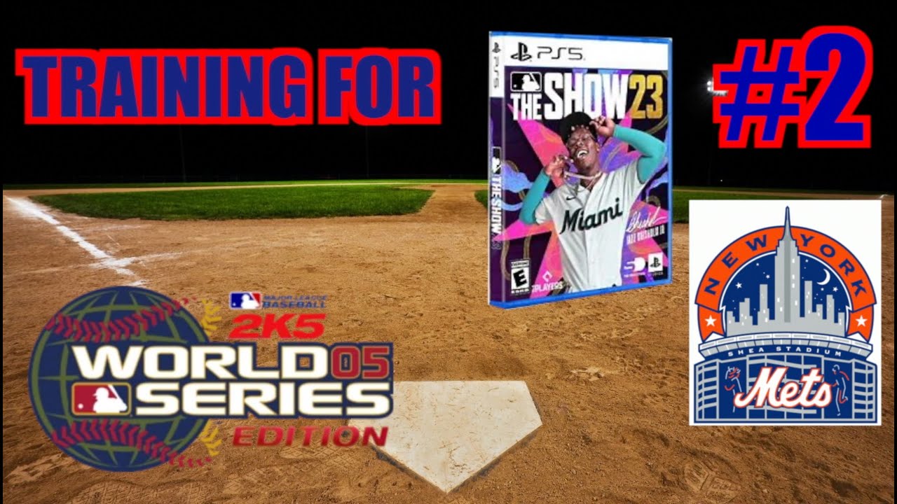 PLAYING IN SHEA STADIUM | TRAINING FOR MLB THE SHOW #2 - YouTube
