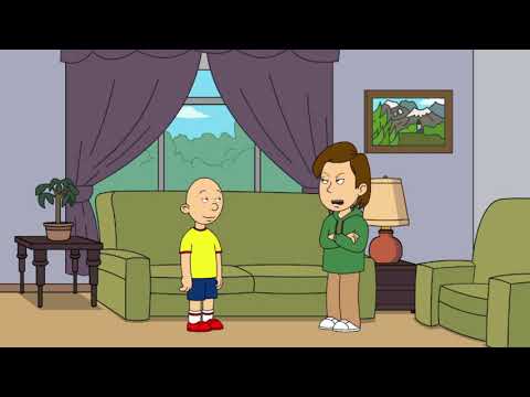 Boris tells Caillou he's too old to go trick-or-treating/Grounded