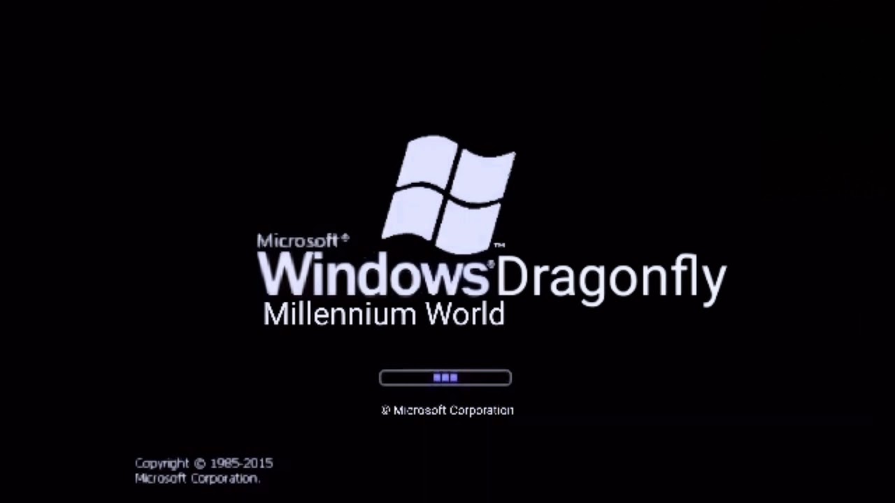 Windows Codename Dragonfly Millennium World 2015 Startup And Shutdown ...