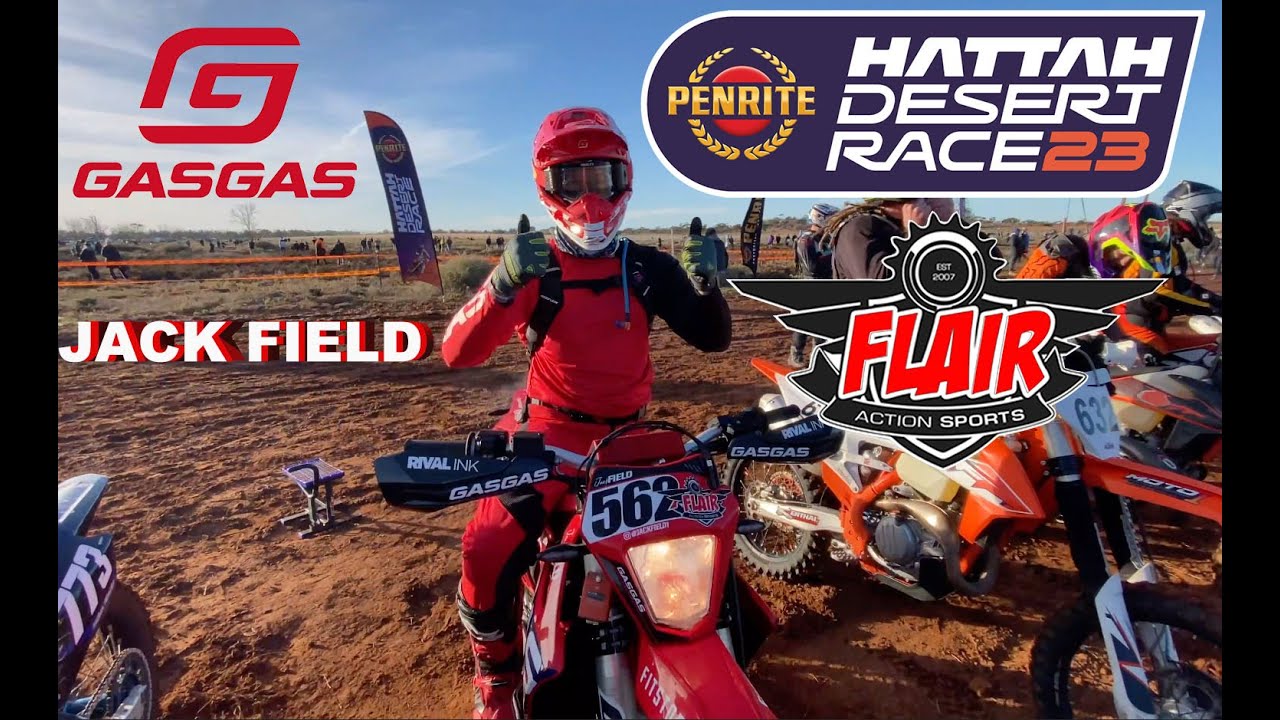Jack Field Hattah Desert Race23 Trial Show - YouTube