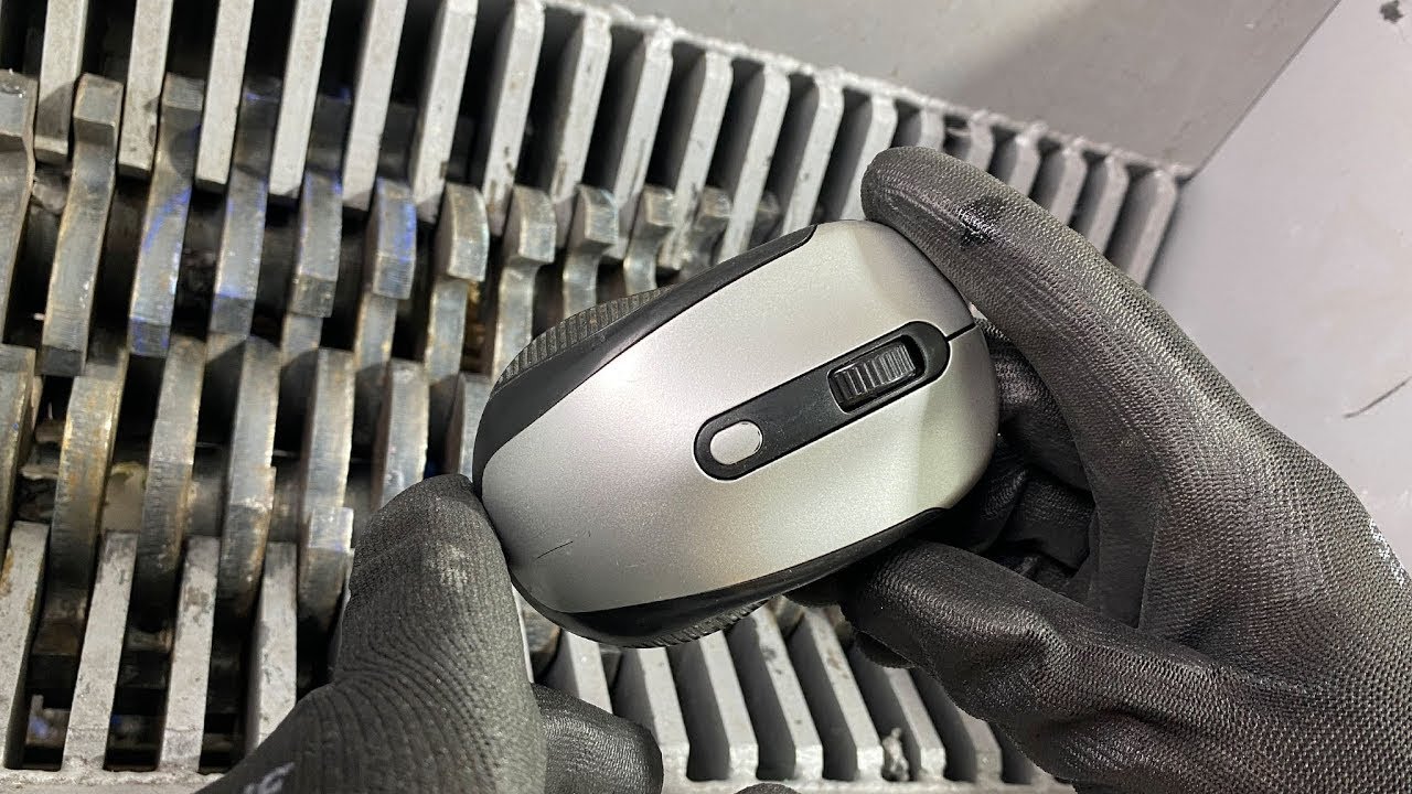 Mouse vs Crazy Shredder Machine | SHREDDER VS MOUSE | SATISFYING - YouTube