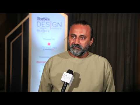 Tony Joseph of Stapati at Forbes India Design Awards 2019 - YouTube