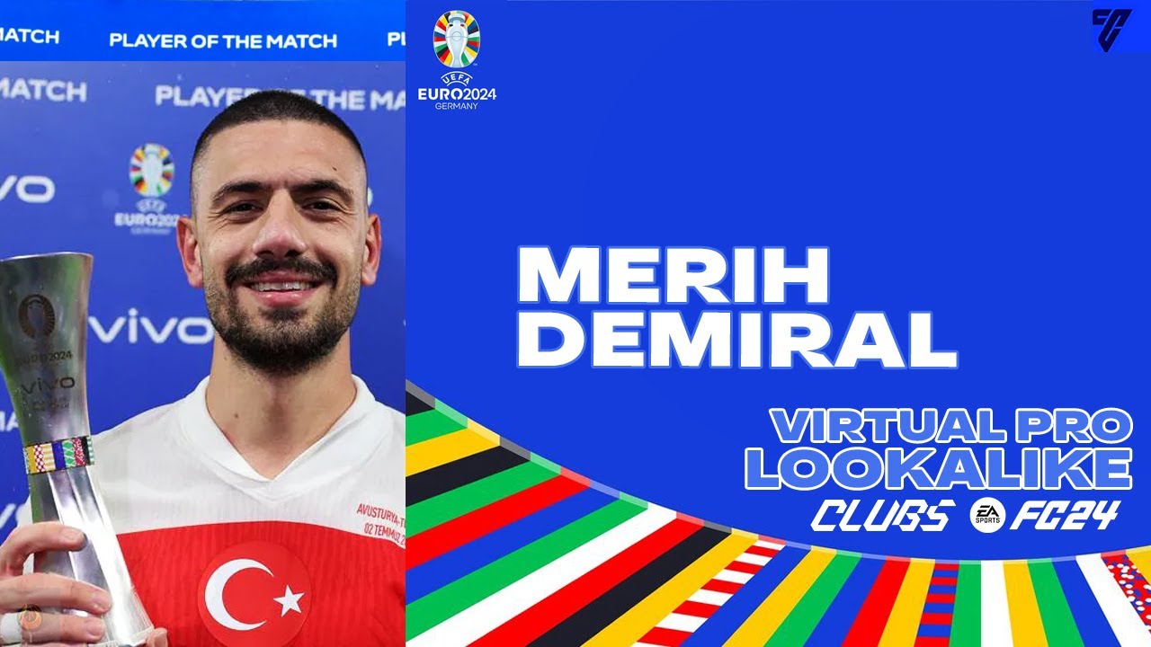 EAFC 24 | HOW TO CREATE | MERIH DEMIRAL (POTM) (PRO CLUBS) - YouTube
