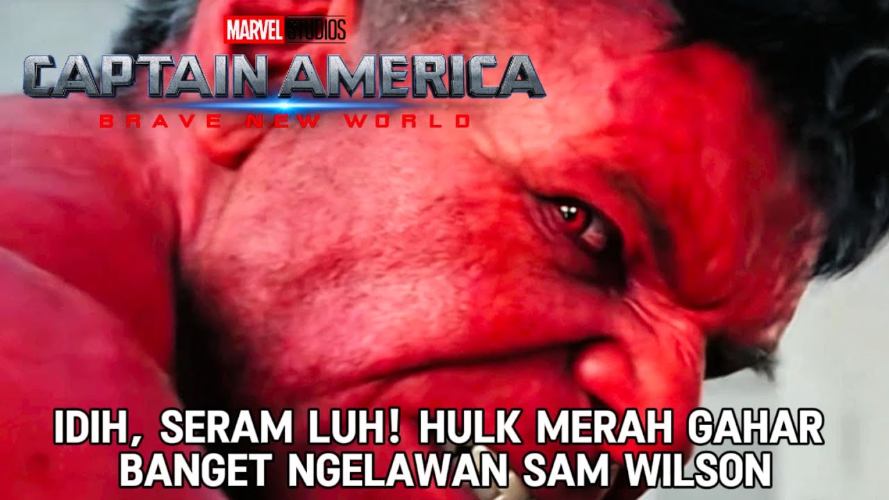Hulk Merah Dimanfaatkan Oleh The Leader Di Captain America: Brave New ...