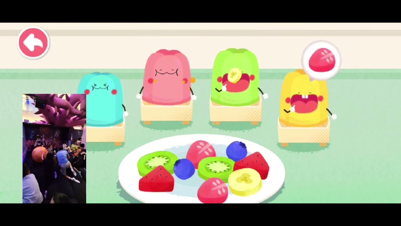 BABY PANDA food party dress up - YouTube