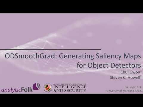 ODSmoothGrad: Generating Saliency Maps for Object Detectors - YouTube