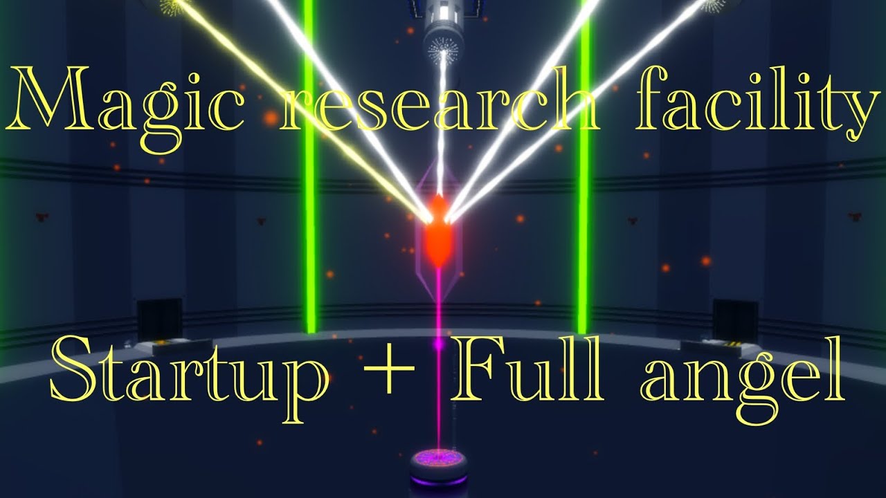 Magic research facility | Startup + Full Angel | Roblox - YouTube
