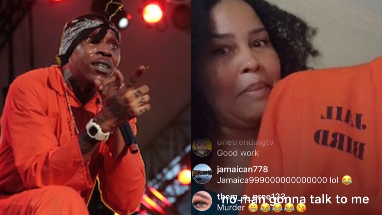 Shelly Ann Curran Wearing Vybz Kartel Jailhouse Suit & Talks Shorty ...