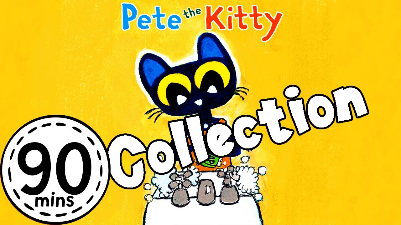 Pete The Kitty Wash Your Hands | Pete The Cat Read Aloud Stories ...