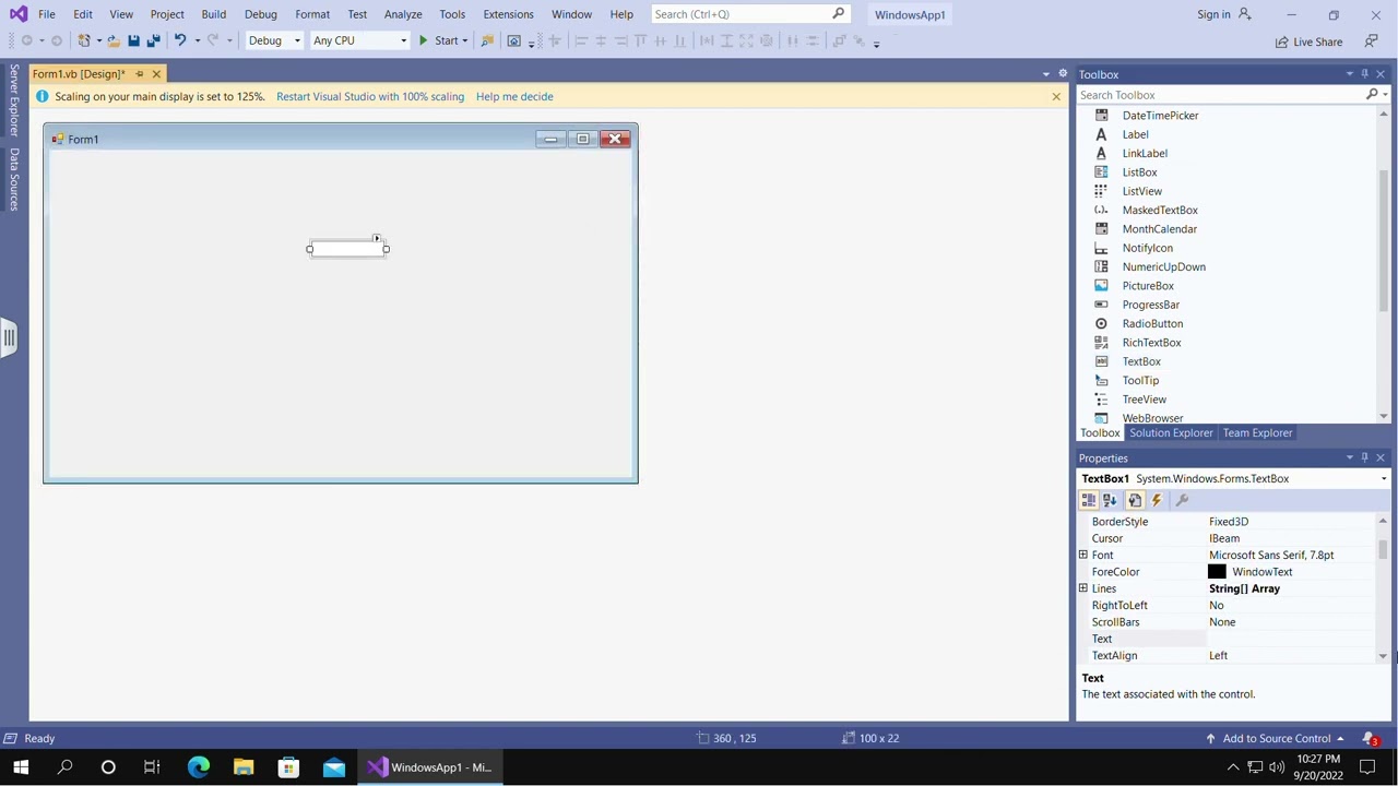 ID used for text box names. - YouTube
