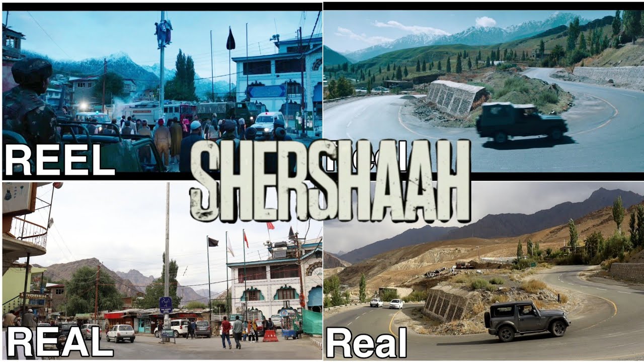 #Shershaah REEL vs REAL Shooting Locations📍#iamladakh - YouTube