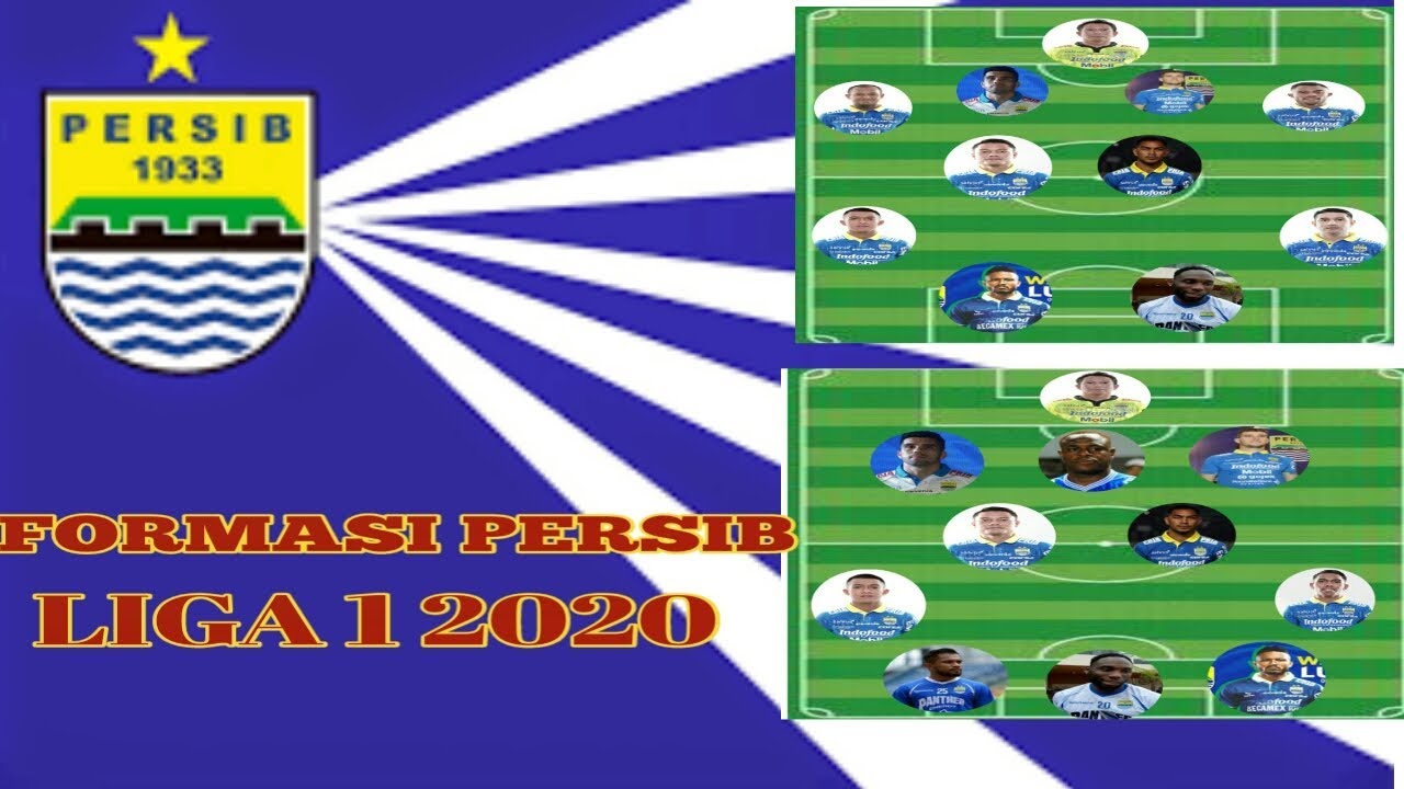 FORMASI PERSIB DI MUSIM 2020 #PERSIB - YouTube