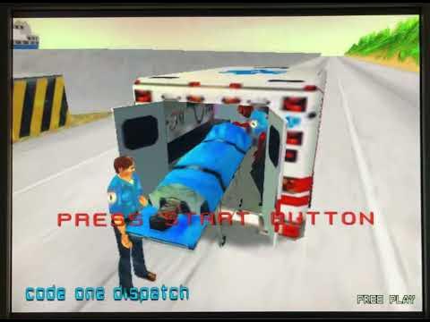 Code One Dispatch - Attract Mode - full length - Arcade Komami - real ...