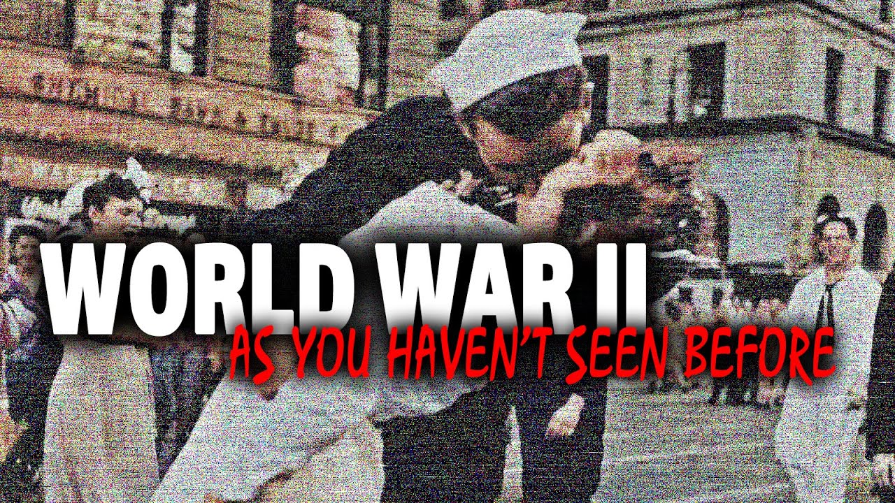 Rare Photos of World War 2 | Colorized Photographs of The War - YouTube