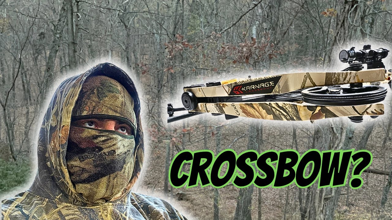 1st Deer HARVESTED This Year (w/ crossbow) - YouTube