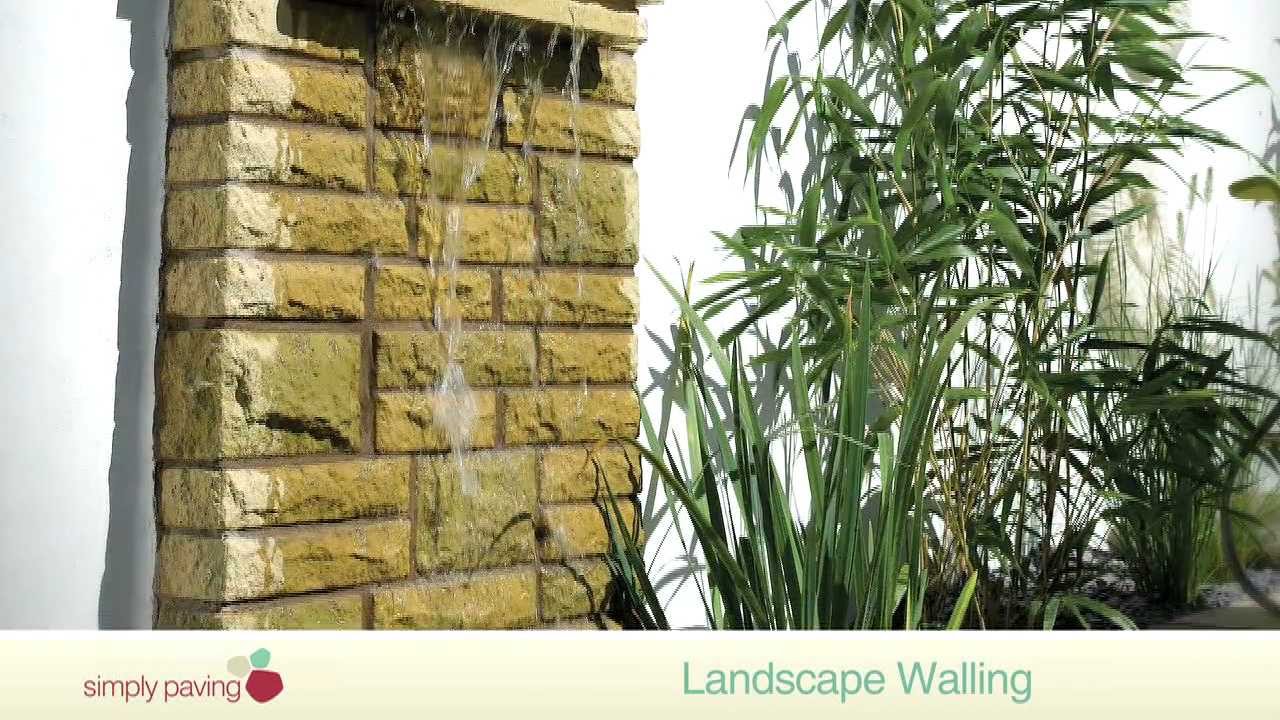 Bradstone Landscape Walling - YouTube