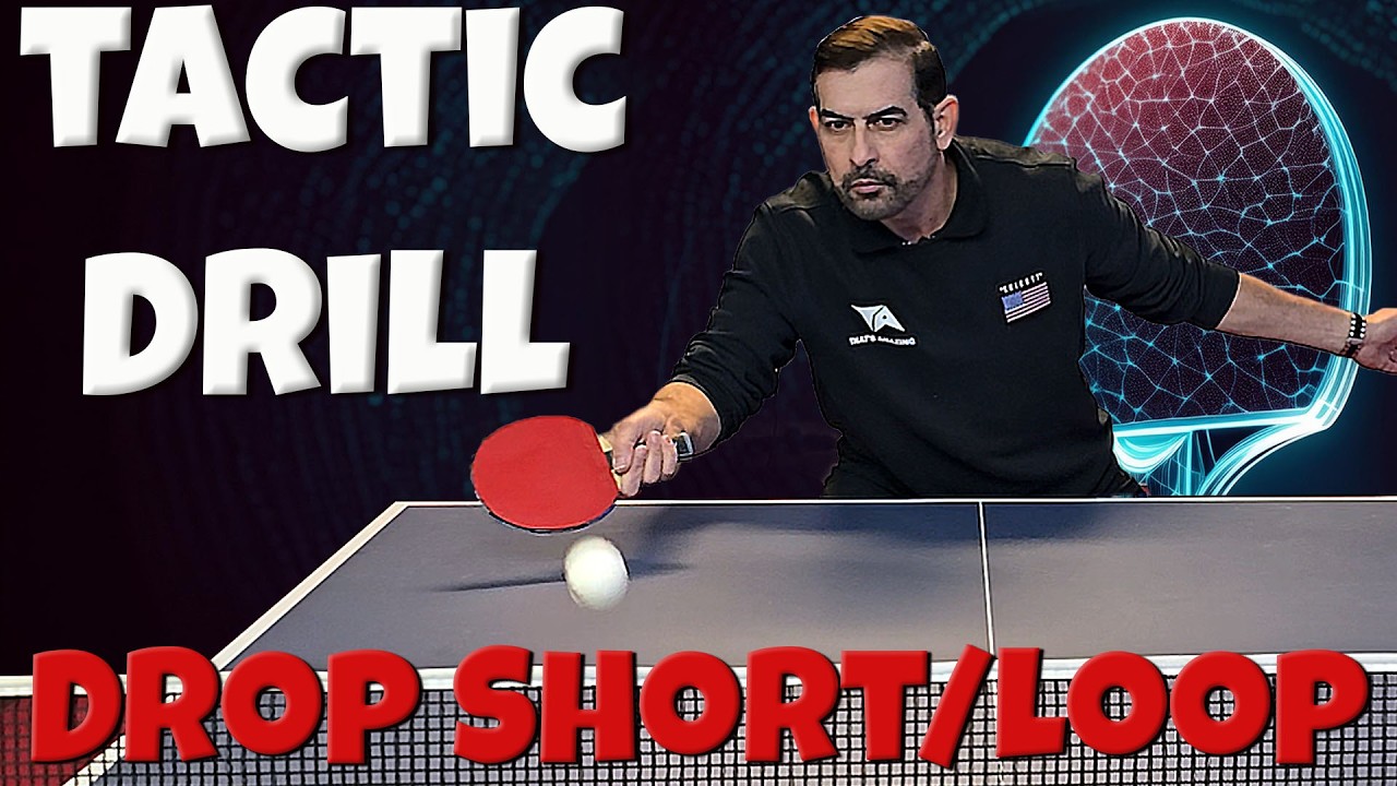 🏓Master Forehand Push & Backhand Loop Combo|Table Tennis Tactic🤖#pongbot #training #lessons ...