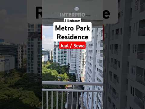 Apartemen METRO PARK RESIDENCE  3 BR Luas 88m2 Tower Manhattan - Kedoya Jakarta Barat