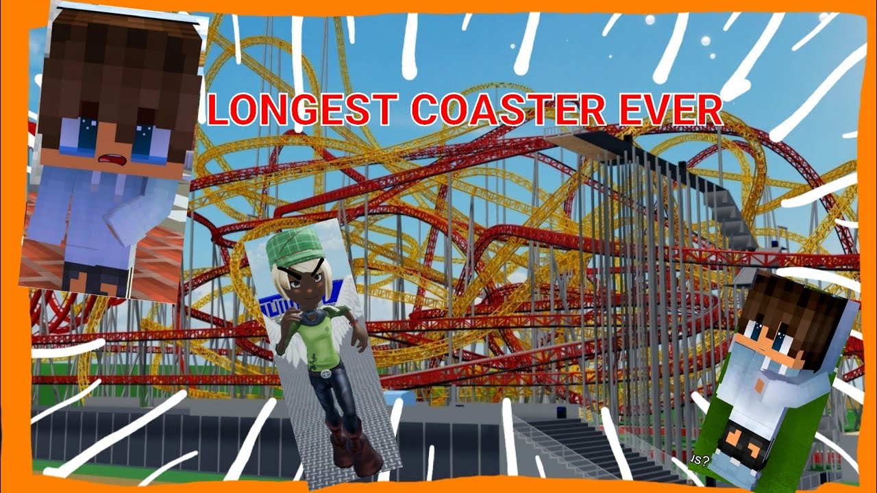 Peter Krohn VS Thijmen0808 Building the Longest Coaster EVER In TPT2 ...