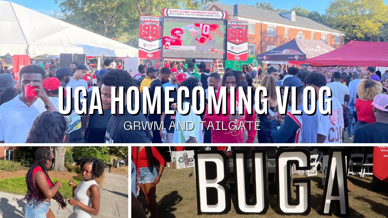 UGA HOMECOMING VLOG 2022 | GRWM AND TALIGATE | - YouTube