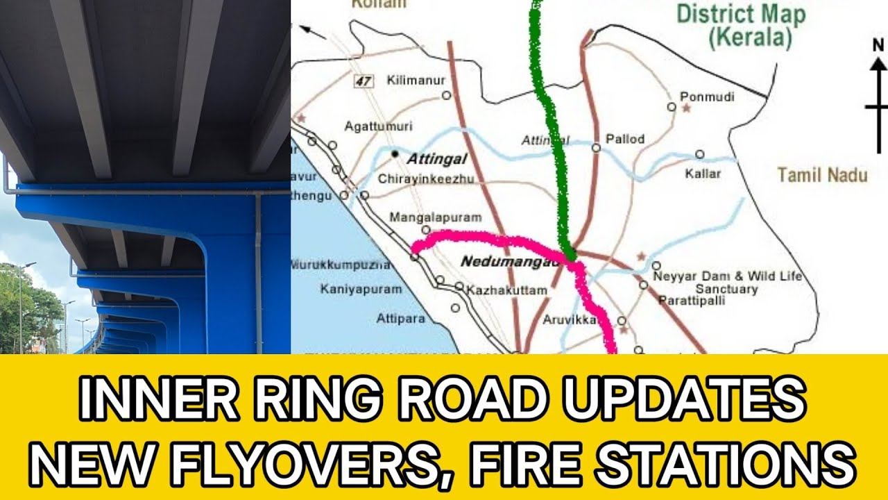 Inner ring Road,13 flyovers തിരുവനന്തപുരത് വരാൻ പോകുന്നു - YouTube