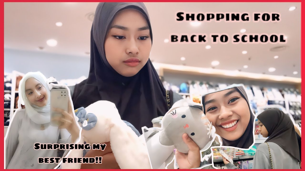 VLOGGING FOR A DAY!! SHOPPING FOR BACK TO SCHOOL, SURPRISING MY BEST FRIEND!! 🤍 || SHASHA ...