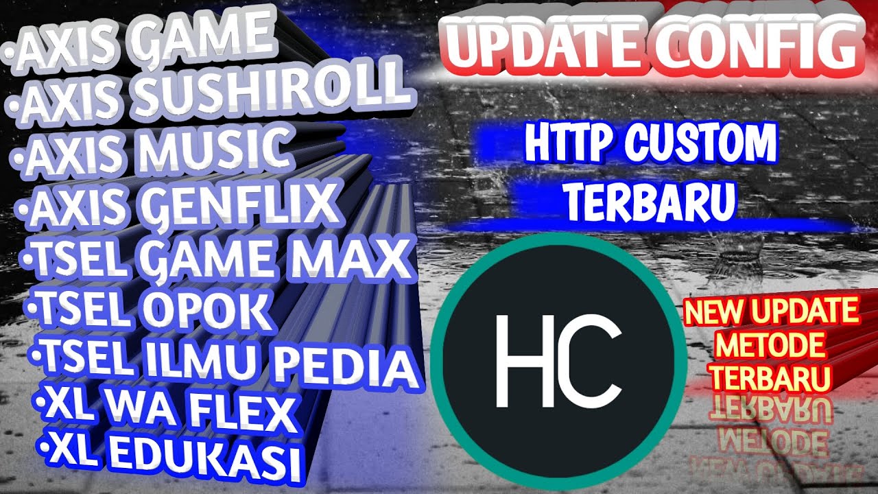 UPDATE CONFIG || HTTP CUSTOM (HC) || AXIS || XL || TELKOMSEL || INDOSAT || SUPPORT VC || [27 Mar ...