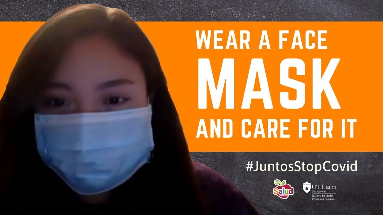 Wear a face mask─and care for it properly - YouTube
