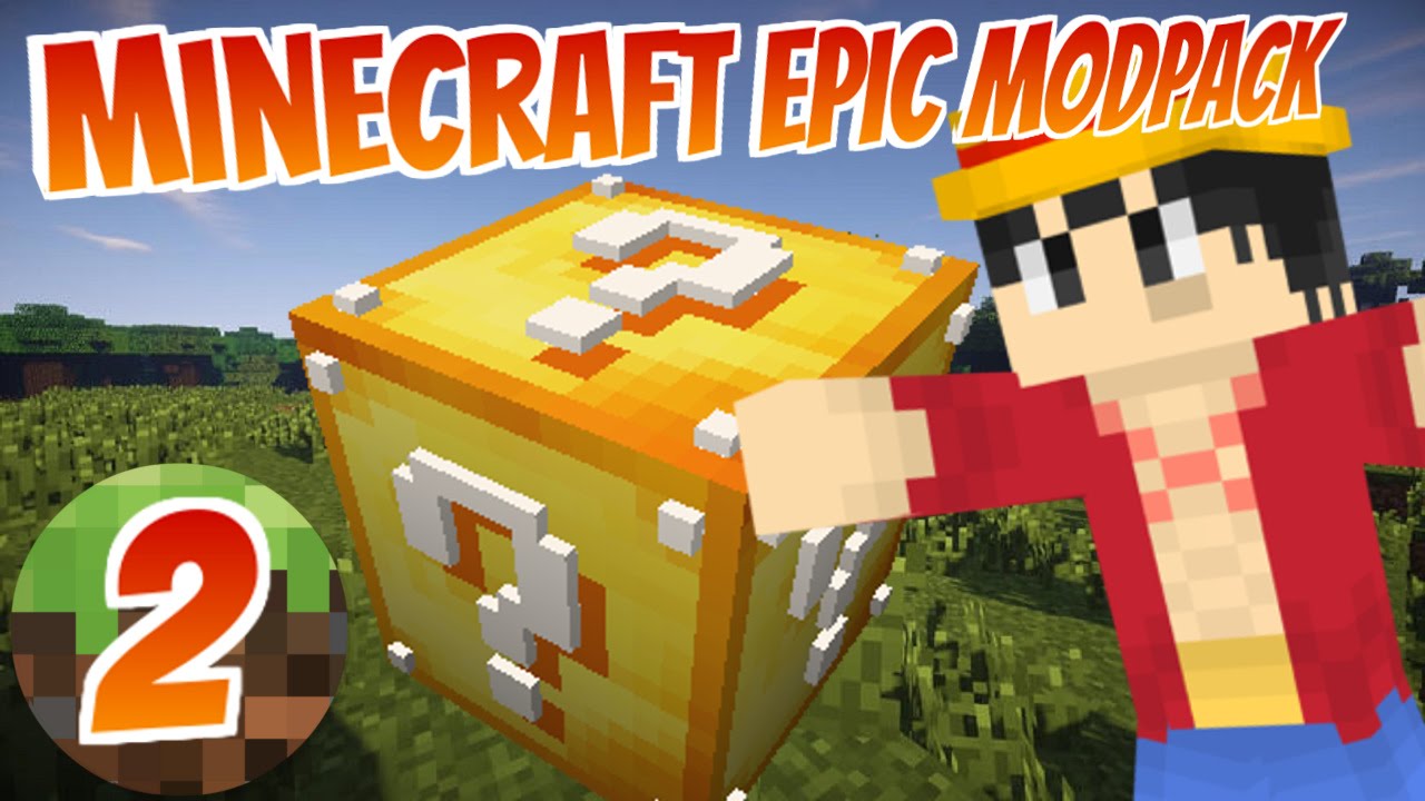 LUCKY BLOCKS!! | Minecraft Epic Modpack | Part 2 | MabiVsGames - YouTube
