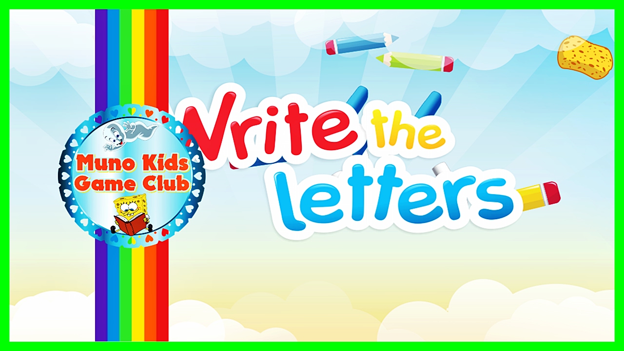 Write letters Tracing ABC - Kids Learn How To Write the English ...
