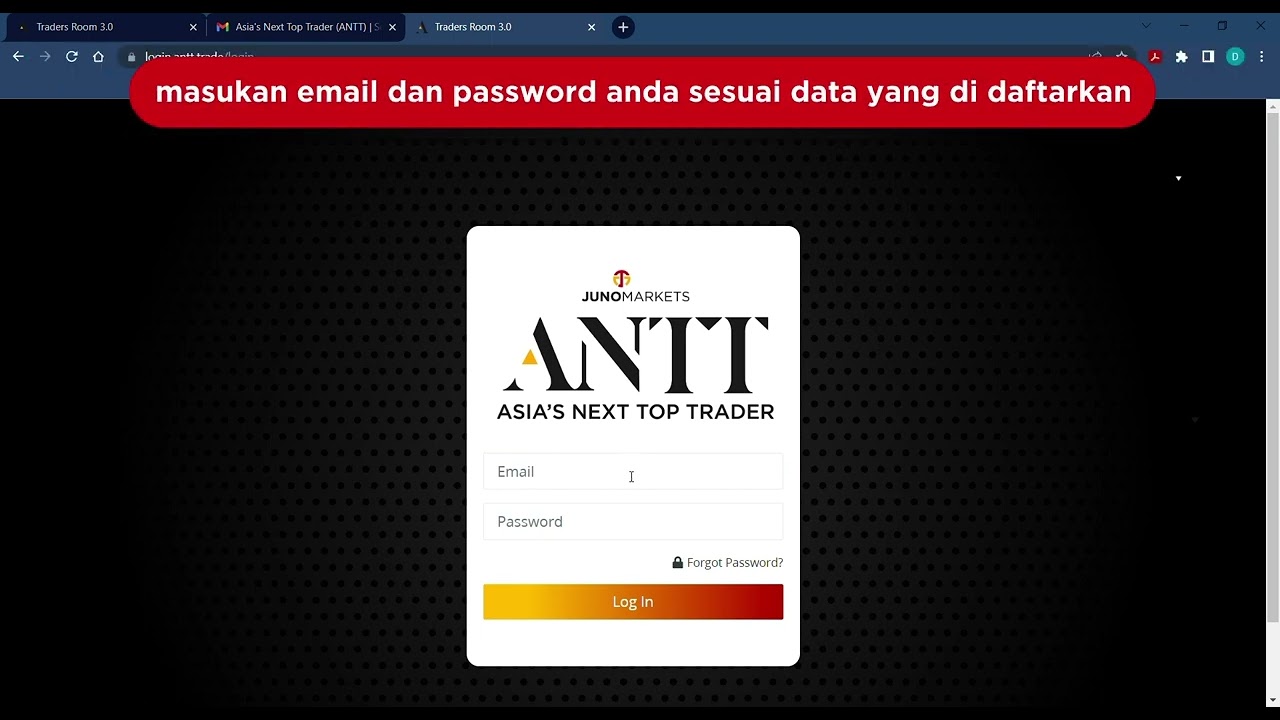 ANTT - TUTORIAL DAFTAR DAN LOG IN (ID) - YouTube
