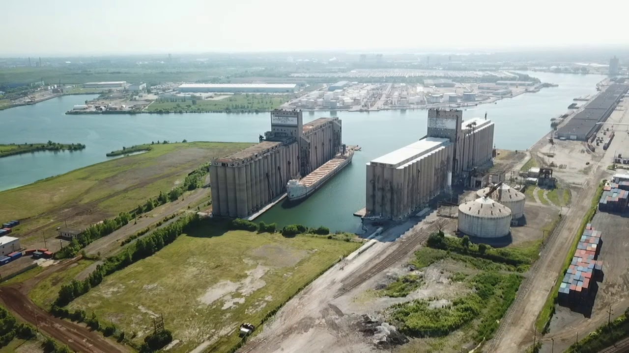 DJI MAVIC PRO DRONE VIDEO - ILLINOIS INTERNATIONAL PORT (CHICAGO) - YouTube