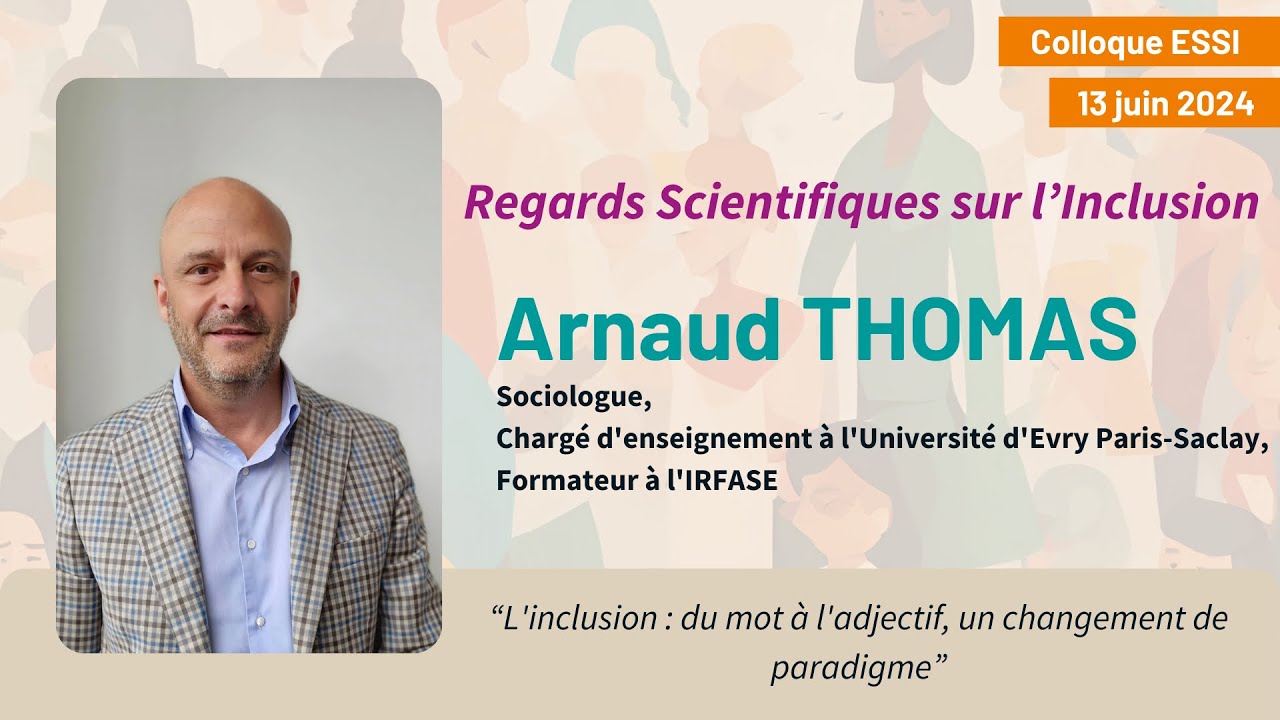 Arnaud THOMAS, IRFASE, Université d’Évry Paris-Saclay - YouTube