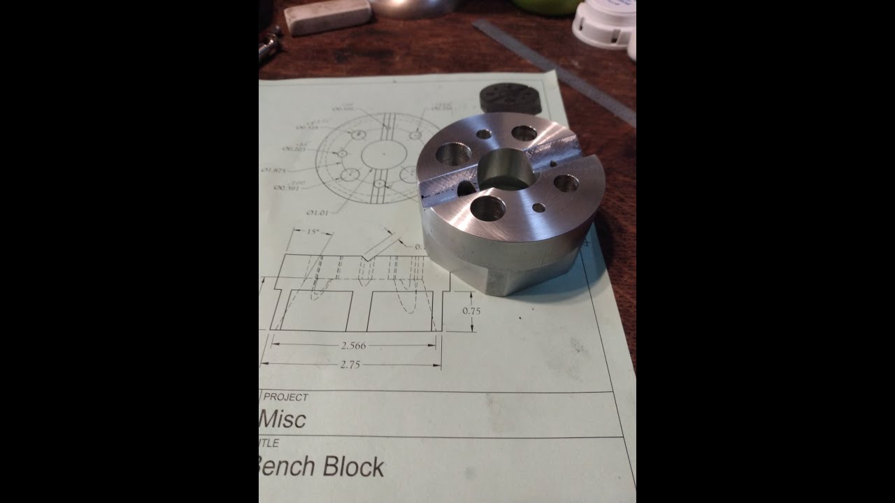 Machining a Bench Block - YouTube