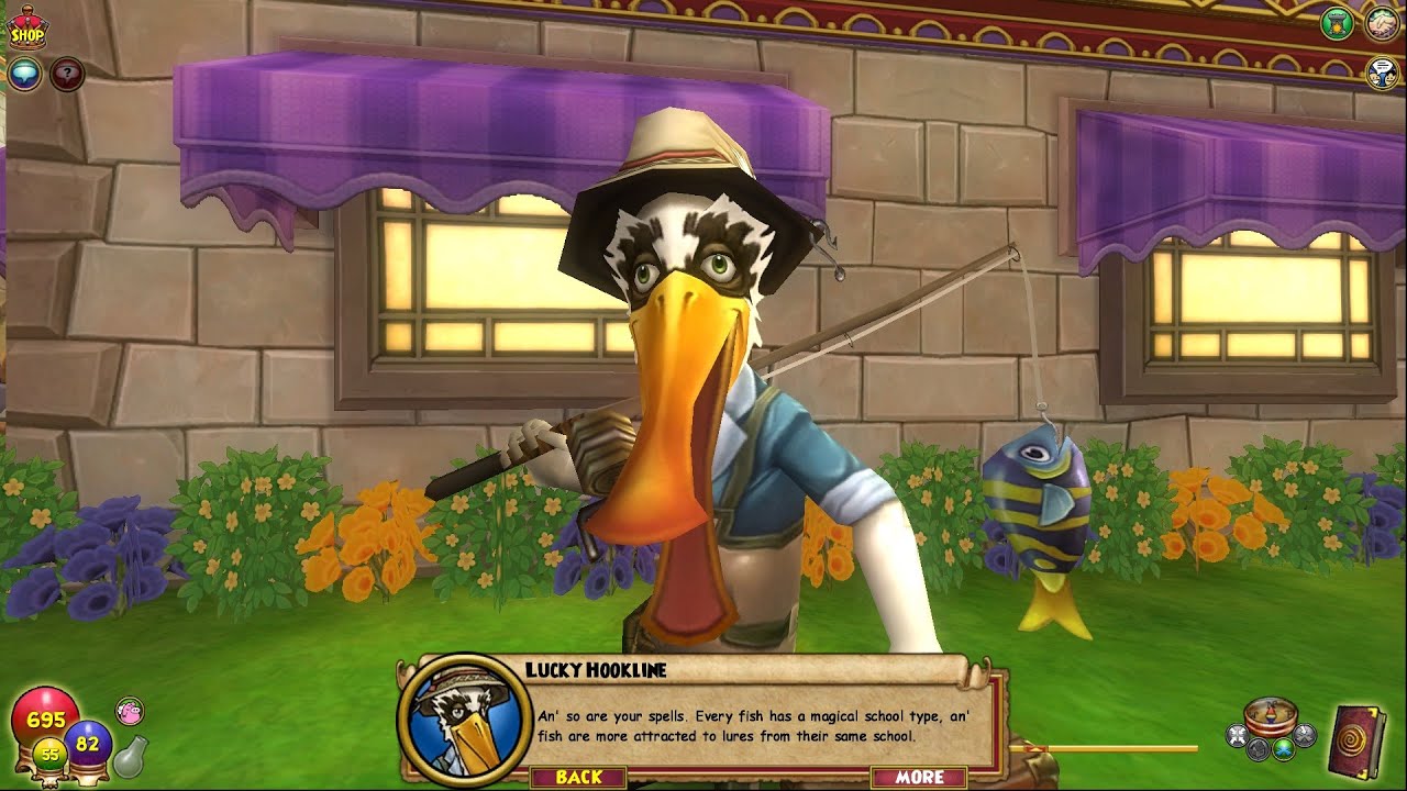 Wizard 101 Side Quest - Location: Commons - A River Runs Through It ...