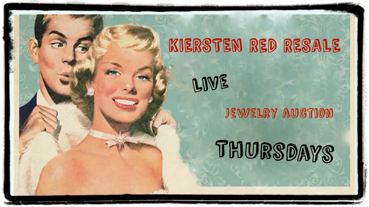 KIERSTEN RED RESALE LIVE AUCTION THURSDAY 9/12 4PM PST/7PM EST - YouTube