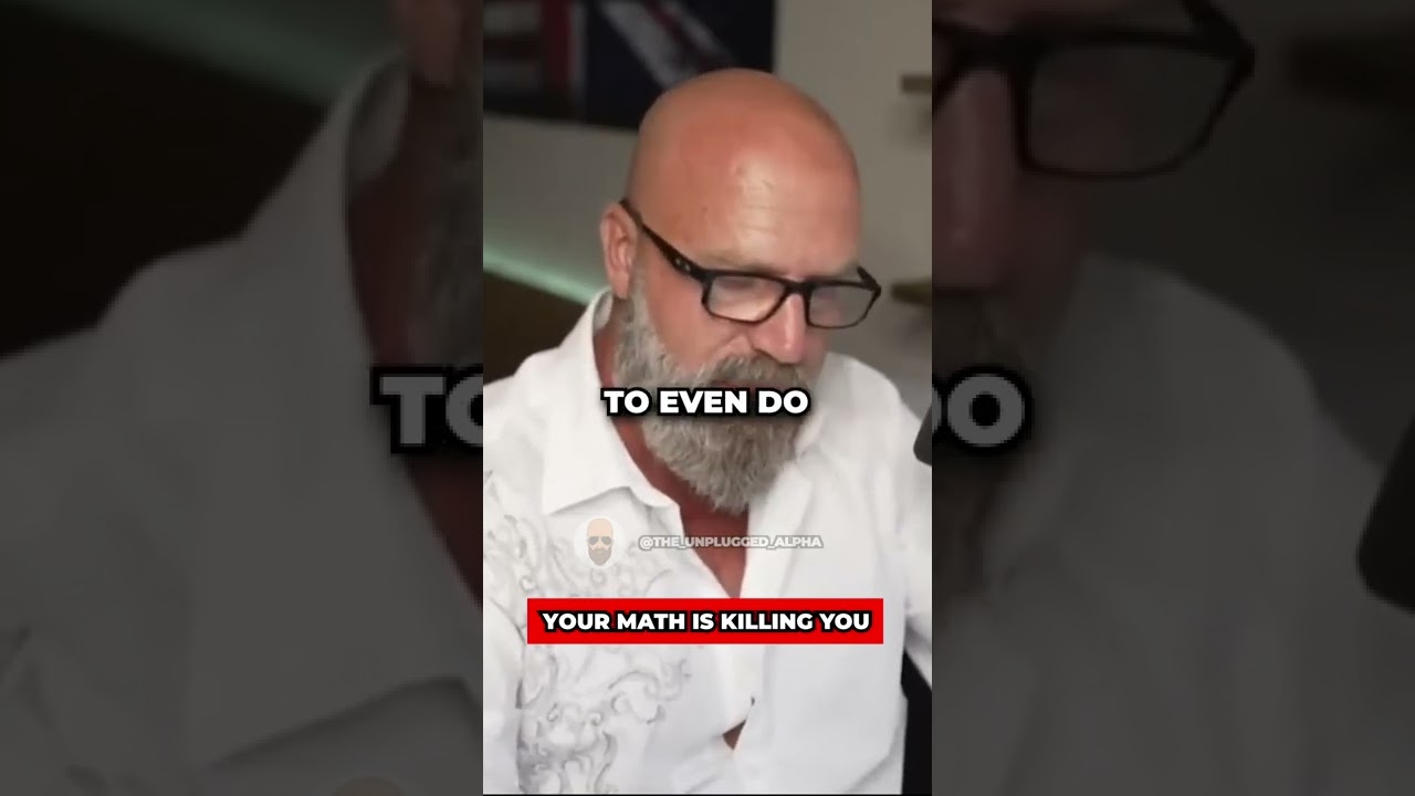 Your math is killing you - YouTube
