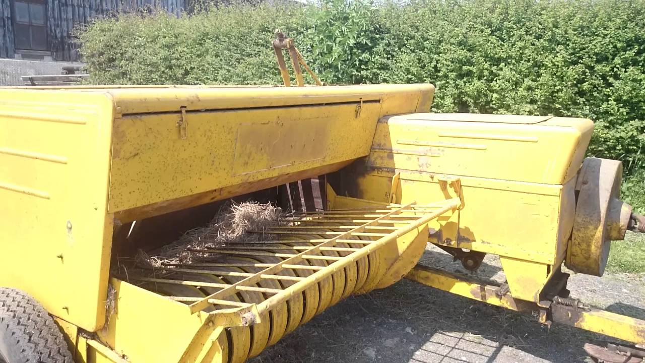 Bamford BL 58 Hay Baler - YouTube