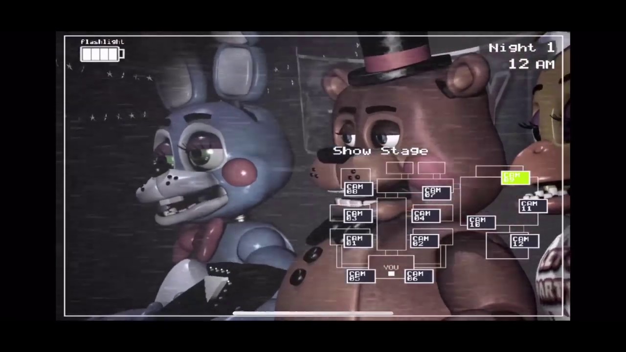 NIGHTMARE FUEL | FNAF 2 - NIGHT ONE AND TWO COMPLETE - YouTube