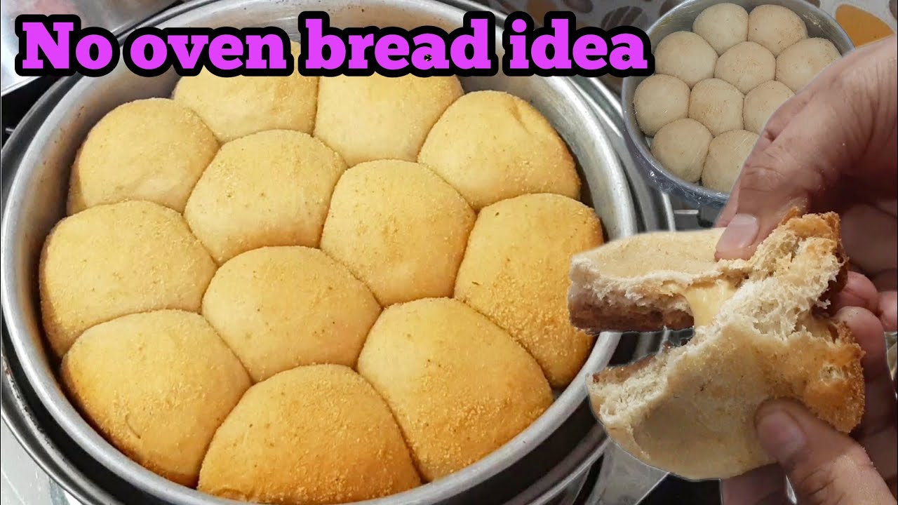 BREAD WITHOUT AN OVEN😲😲NO OVEN PANDESAL MANUAL PROCESS PAANO GUMAWA NG MANO MANO PANDESAL? - YouTube