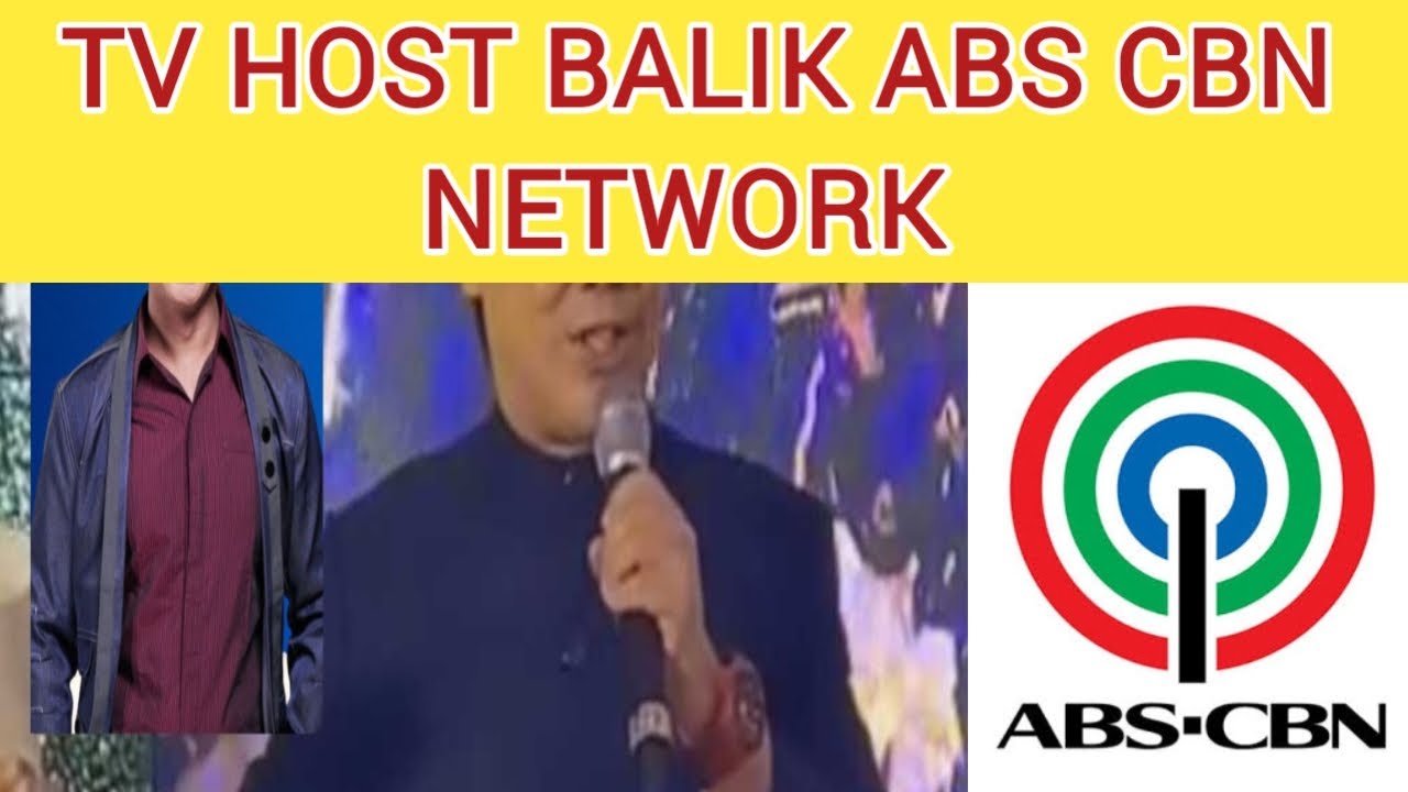 TV HOST BALIK ABS CBN NETWORK MATAPOS ANG 25 YEARS! WELCOME BACK! - YouTube